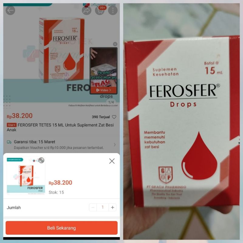 Jual suplemen zat besi | Shopee Indonesia