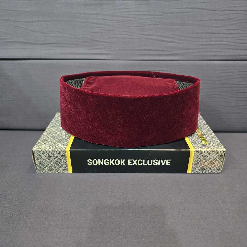 Jual Peci Merah Marun / Kopiah / Songkok / Peci Betawi | Shopee Indonesia