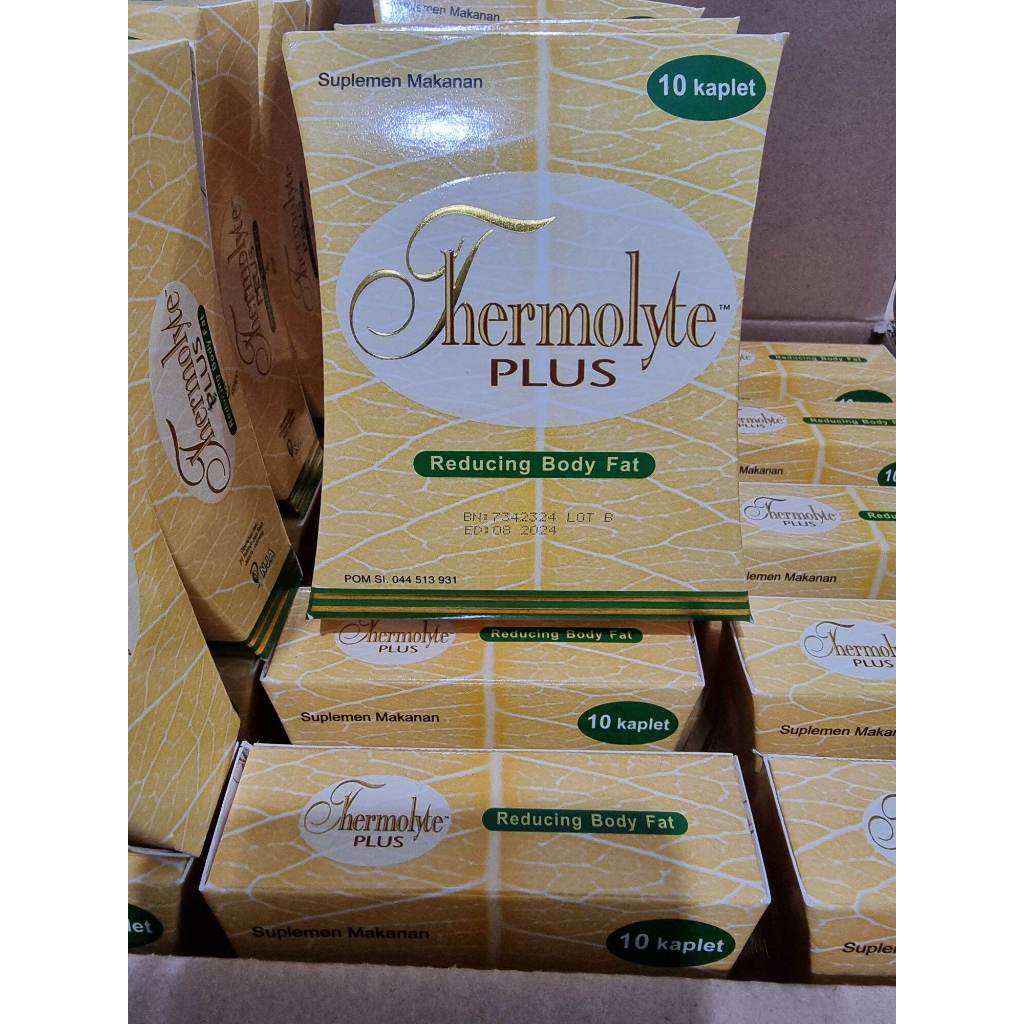 Jual Thermolyte PLUS 𝐈𝐒𝐈 𝟏𝟎, 𝟑𝟎 & 𝟔𝟎 𝐊𝐀𝐏𝐋𝐄𝐓 - Mengurangi Lemak dan ...