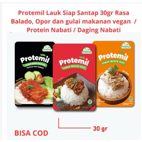 Jual Protemil Lakun Siap Santap 30gr Rasa Balado, Opor dan Gulai ...