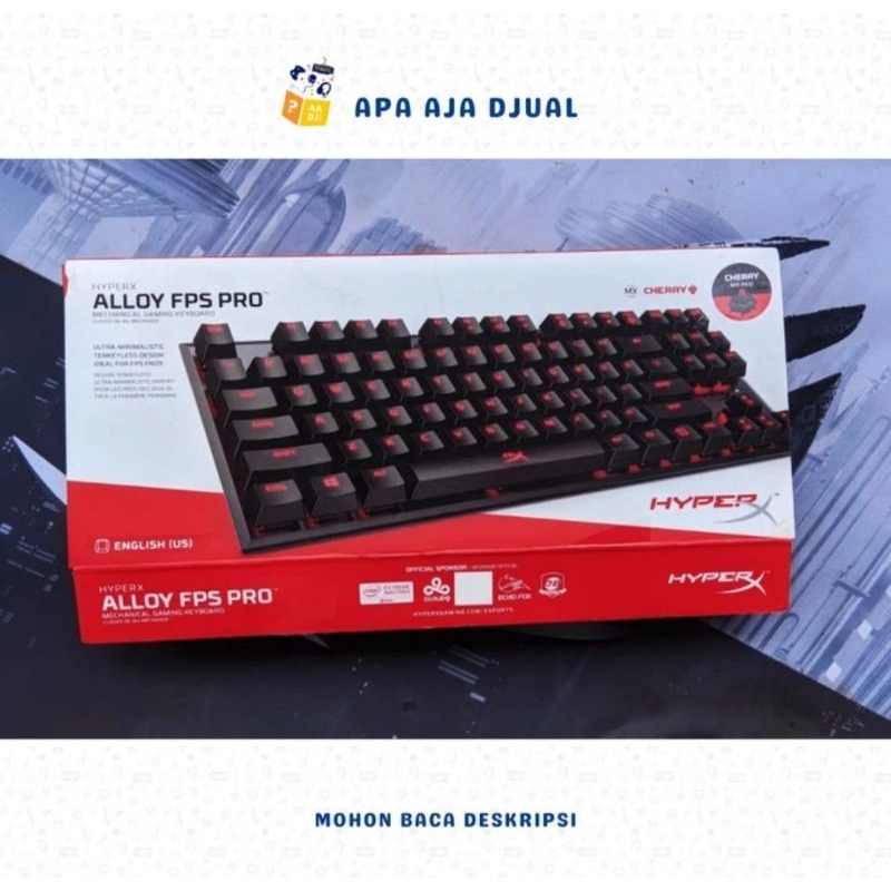 Jual HyperX Alloy FPS Pro TKL - RED Switch - Mechanical Gaming Keyboard ...