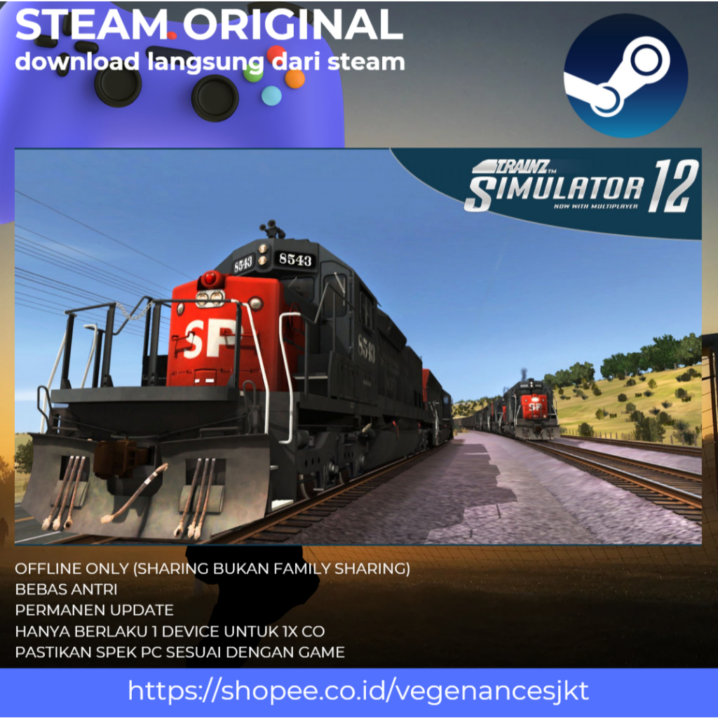 Jual Trainz Simulator 12 PC Game Sharing Original + Latest Update ...