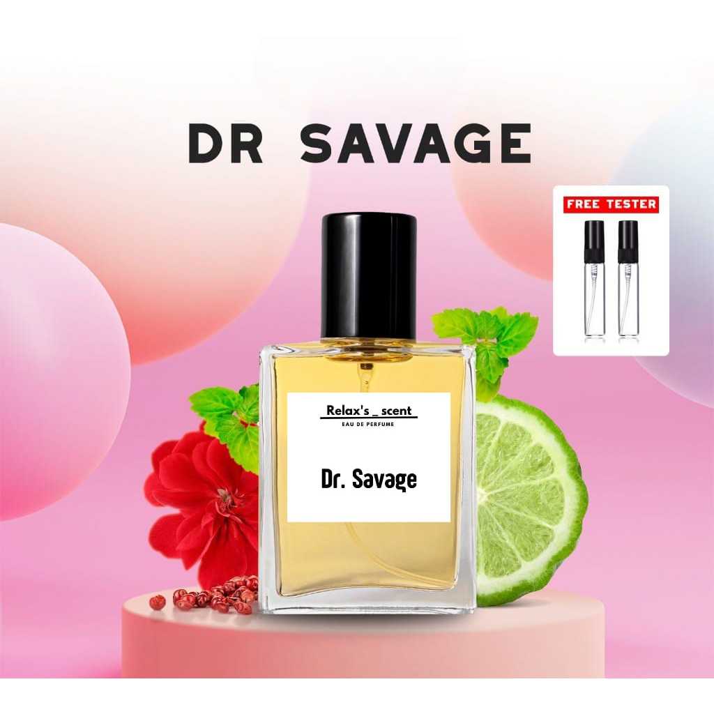 Jual Relax's Parfum DR.SAVAGE For Unisex - Parfum Unisex uniseks tahan ...