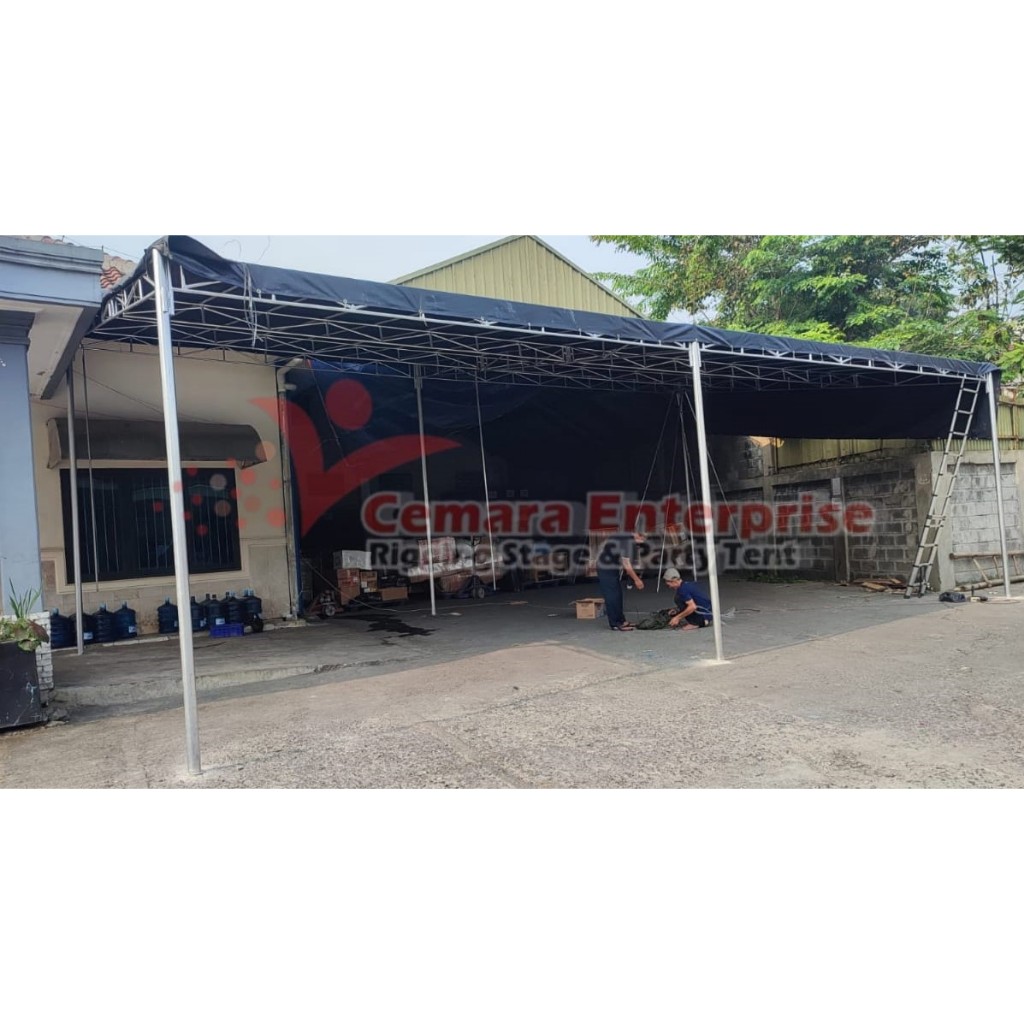 Jual Jual rangka tenda dan terpal terbaik ukuran 6m x 10m | Shopee ...