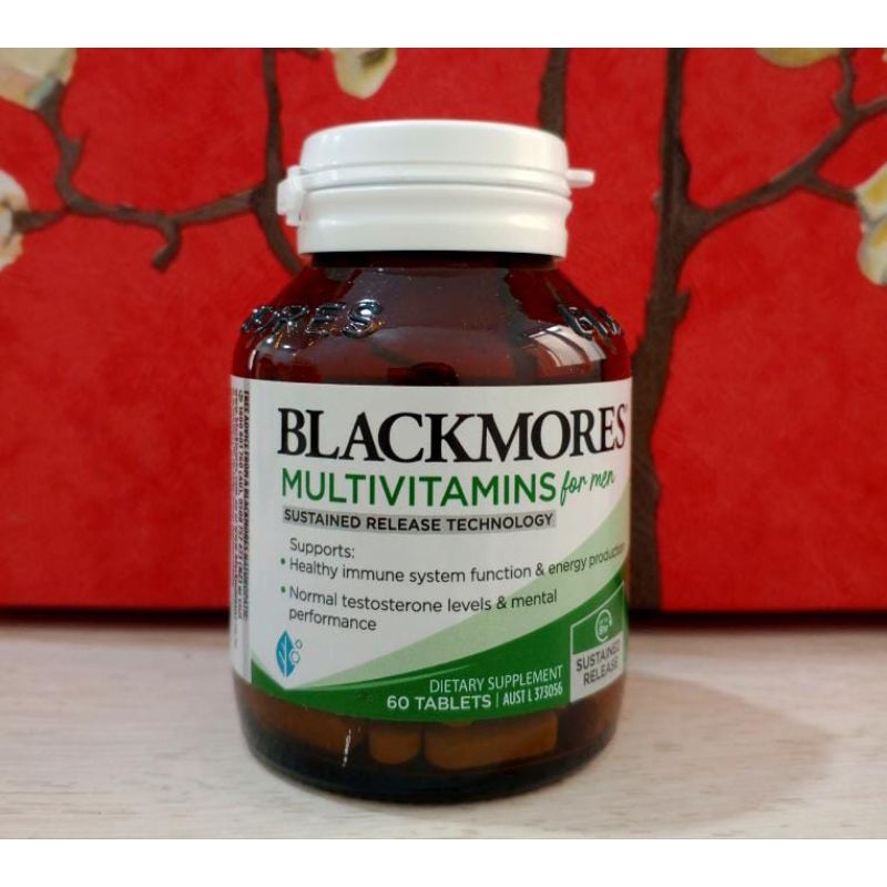 Jual Blackmores Multivitamins For Men 60 Tablets sustained release tech | Shopee Indonesia