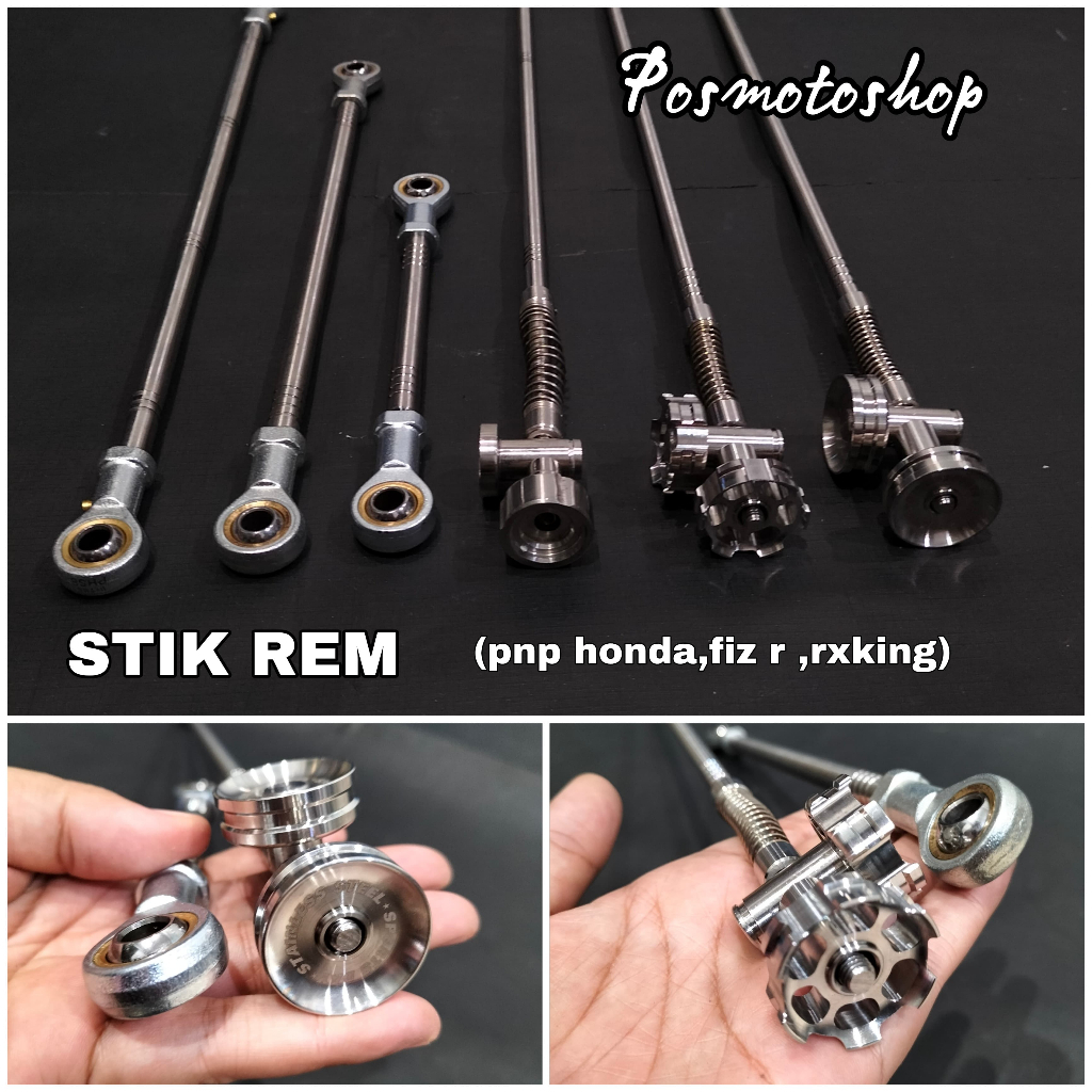 Jual Stik Rem Standhub BELAKANG Stenlis PNP CB GL MP Bebek Universal ...