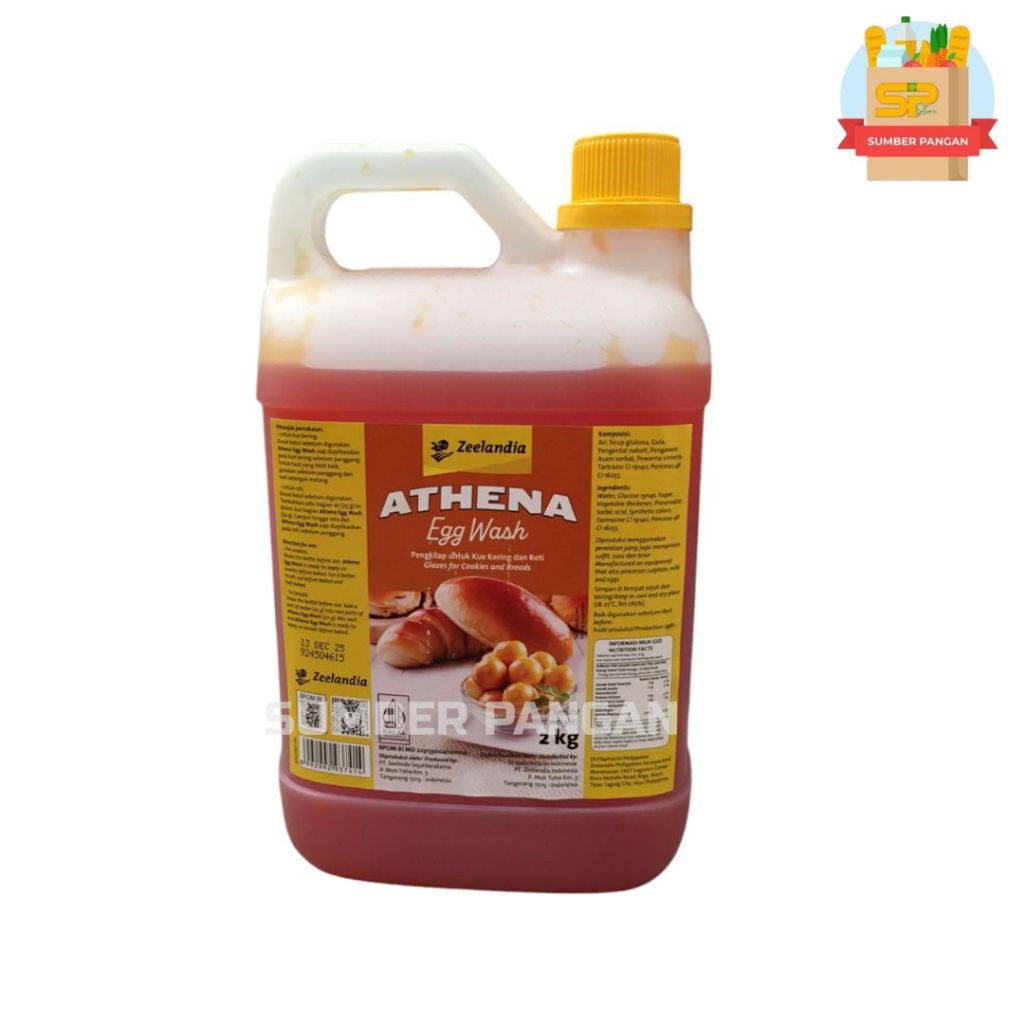 Jual Zeelandia Athena Egg Wash 2kg / Pengkilap Roti & Kue Kering 2 kg | Shopee Indonesia
