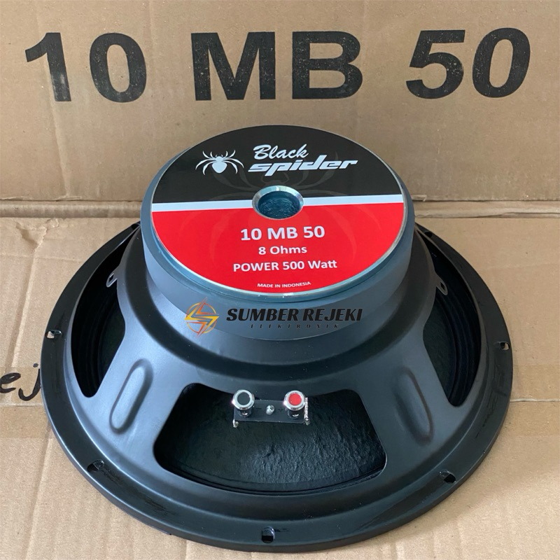 Jual Speaker Black Spider 10inch 10MB50 | Shopee Indonesia