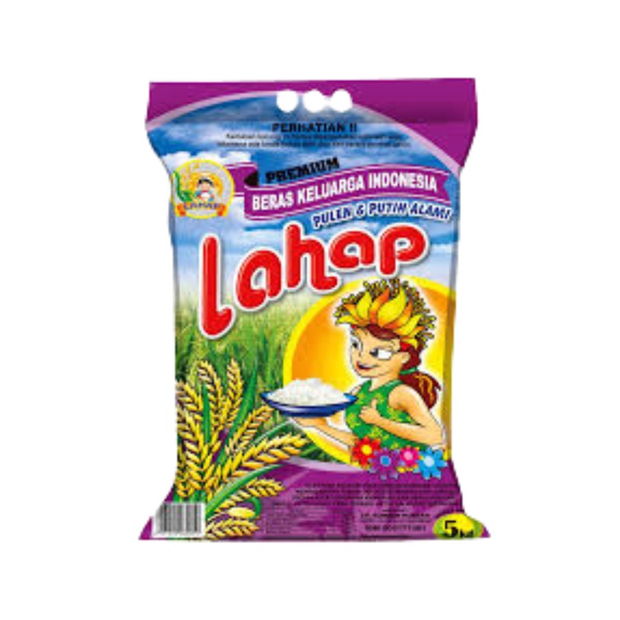 Jual BERAS 5 KG PREMIUM LAHAP WANITA | BERAS PUTIH BULIR PANJANG ...