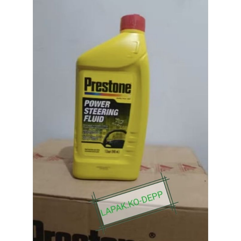 Jual OLI POWER STEERING/POWER STEERING FLUID/PSF MERK PRESTONE 1L ...