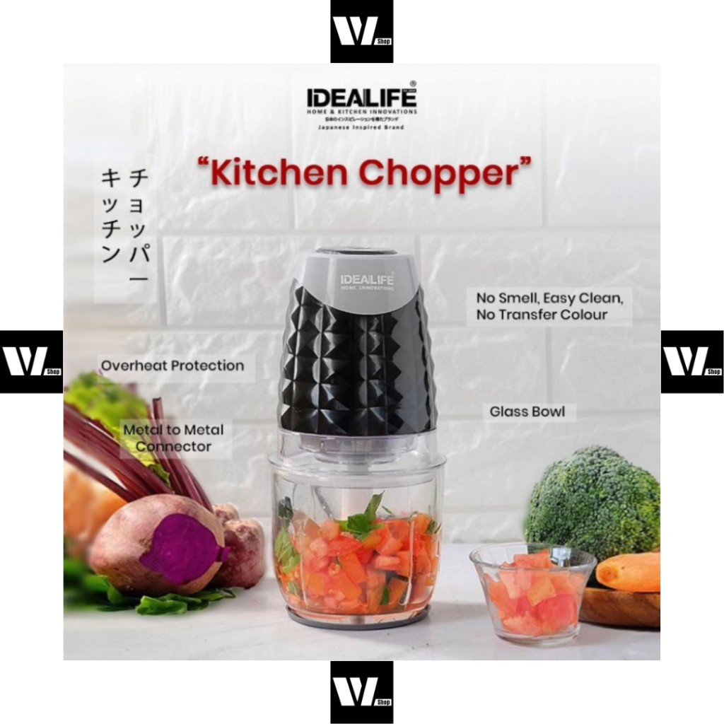 Jual Idealife IL-216S Kitchen Chopper Electric / IL216S Chopper Listrik ...
