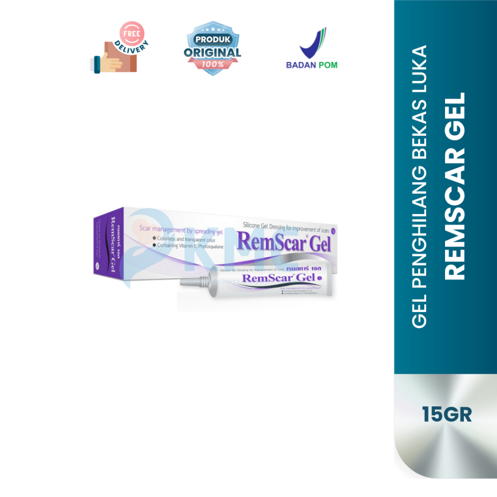 Jual Remscar Gel 15gr Untuk Keloid Bekas Luka | Shopee Indonesia