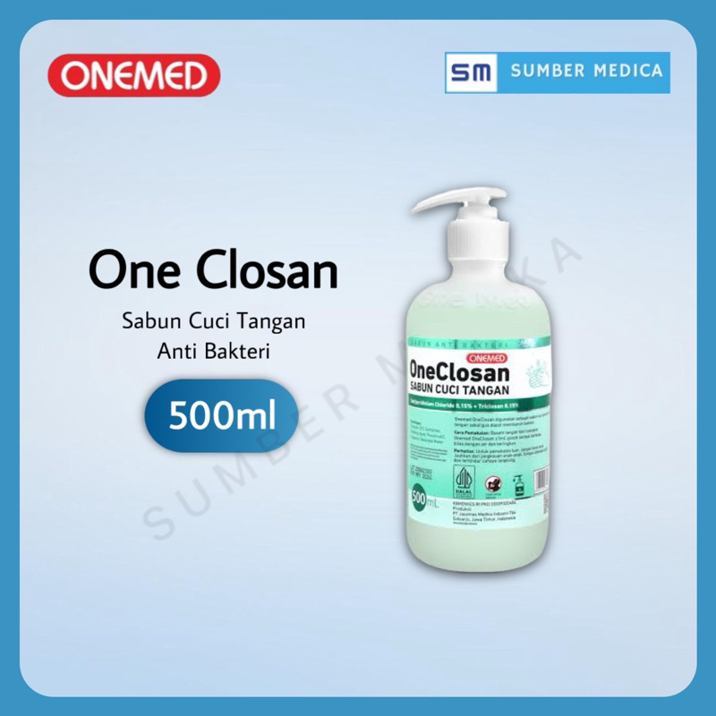 Jual OneMed One Closan 500ml (Sabun Anti Bakteri) + Dispenser | Shopee ...