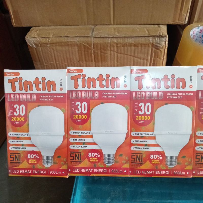 Jual LAMPU TINTIN 30WATT PER PAK ISI 5 PCS | Shopee Indonesia