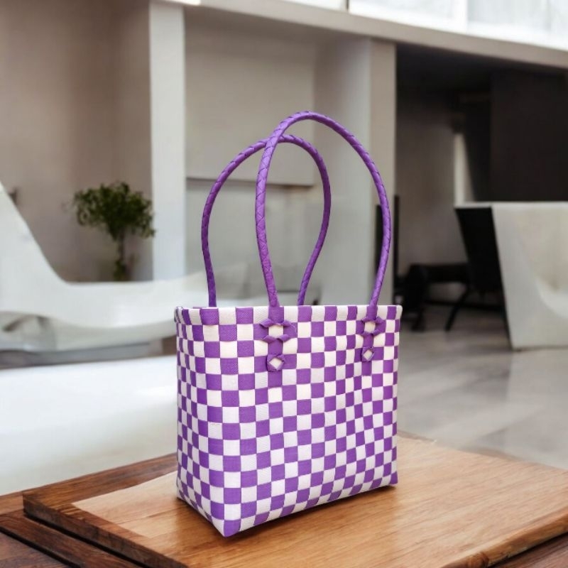 Jual Tas Anyam Plastik / Tas Jinjing Belanja | Shopee Indonesia