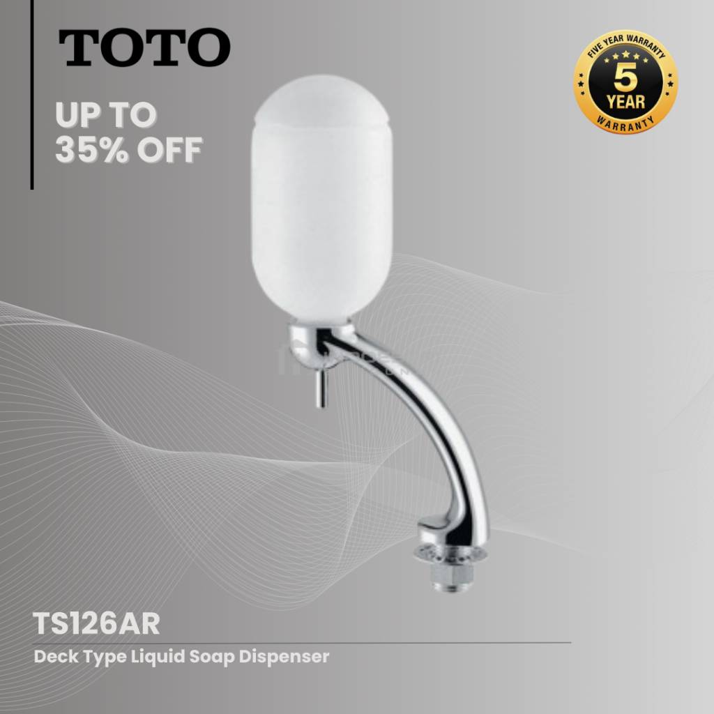 Jual Tempat Sabun Cair Wastafel TOTO TS126AR | Shopee Indonesia
