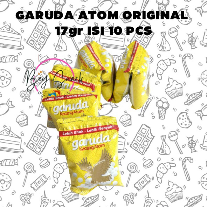 Jual GARUDA ATOM ORIGINAL / SUKRO -17 gr ( ISI 10 PCS) | Shopee Indonesia