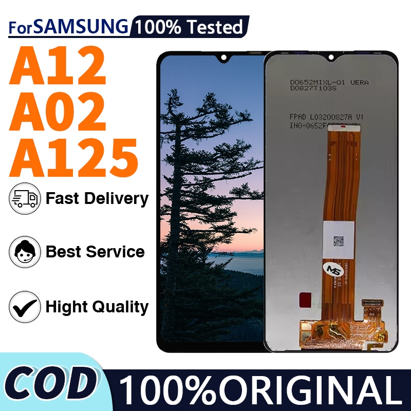 Jual 【ORIGINAL100%】LCD for SAMSUNG A02/A12/A125/A022/M02/M022 ...