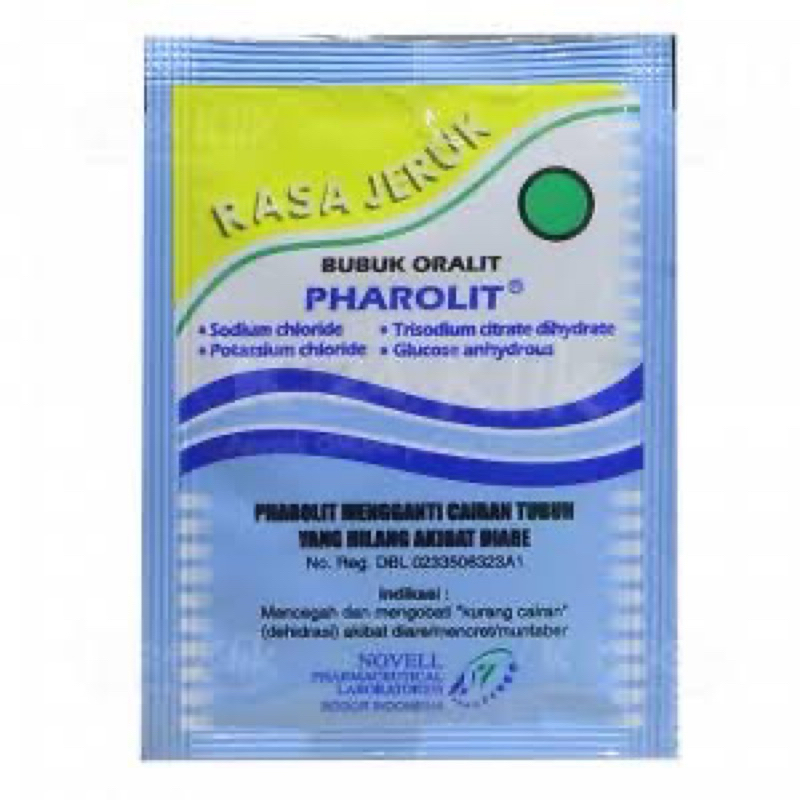 Jual Pharolit Bubuk Oralit Rasa Jeruk Sachet | Shopee Indonesia