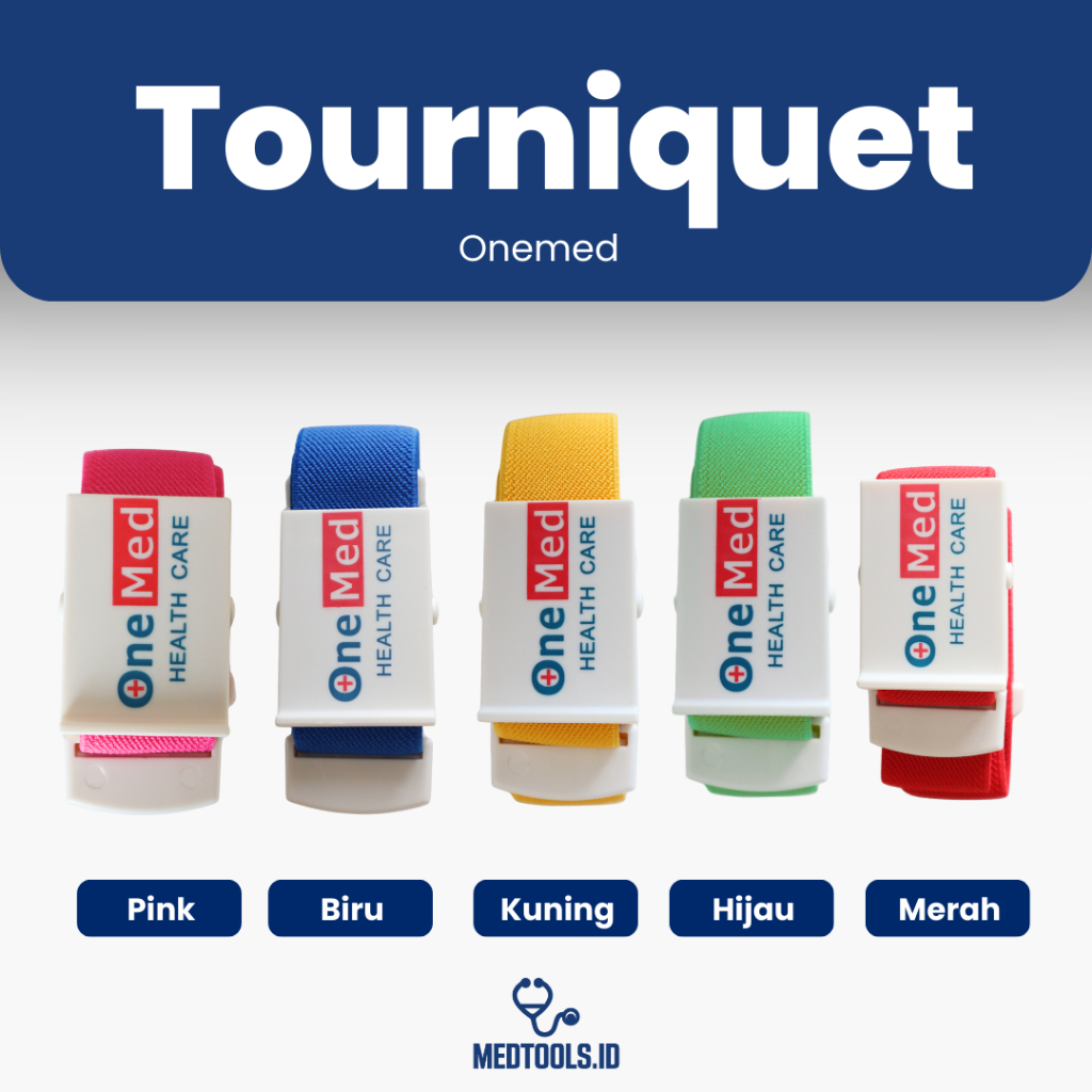 Jual Tourniquet Onemed [ Alat Pengikat Lengan Ambil Darah ] | Shopee ...