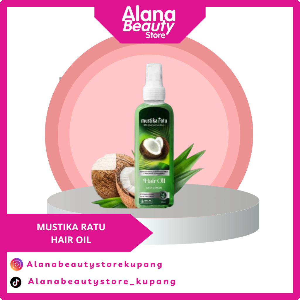 Jual Mustika Ratu Cemceman Cem Ceman Hair Oil Minyak Rambut 175ml 175 ...