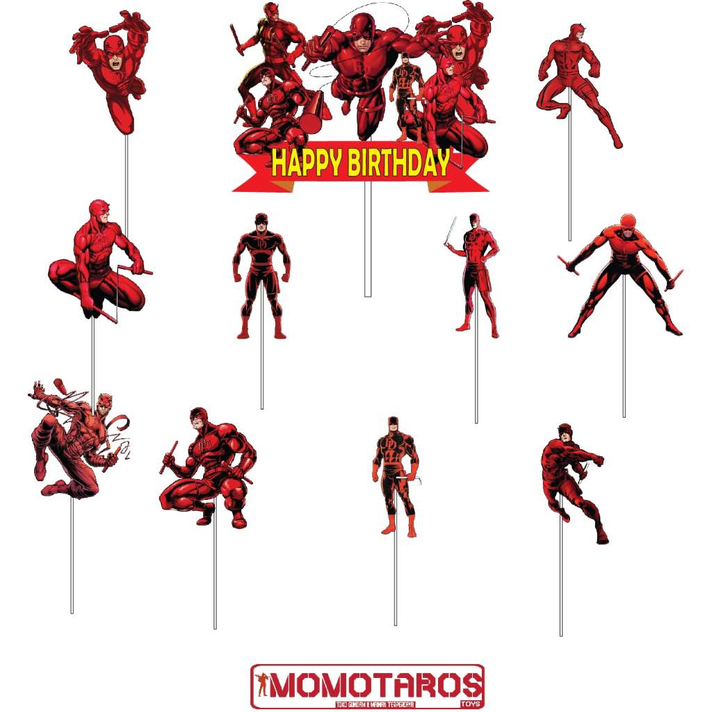 Jual Topper cake Dare Devil Marvel | Shopee Indonesia