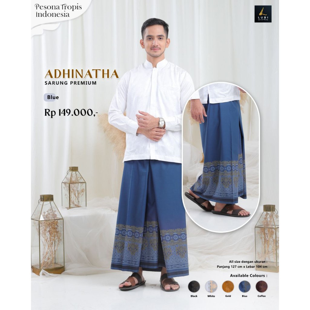 Jual Sarung Premium Sarung Adhinatha by Lubi Sarung Lebaran 2025 Sarung ...