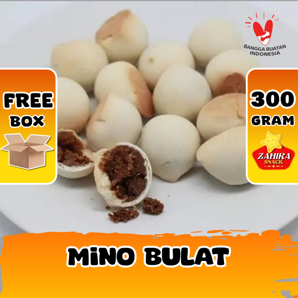 Jual Kue Mino Nopia Bulat Rasa Gula Jawa Oleh-oleh Khas Banyumas ...