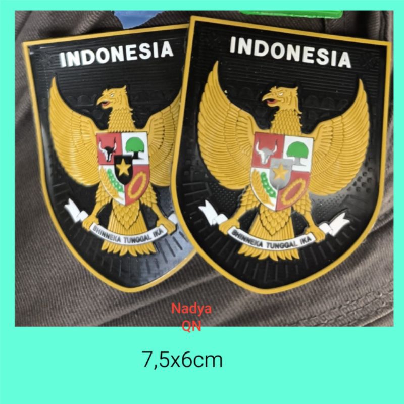 Jual Patch Jersey Timnas Garuda hotpress Terbaru 2025 Full Rubber ...