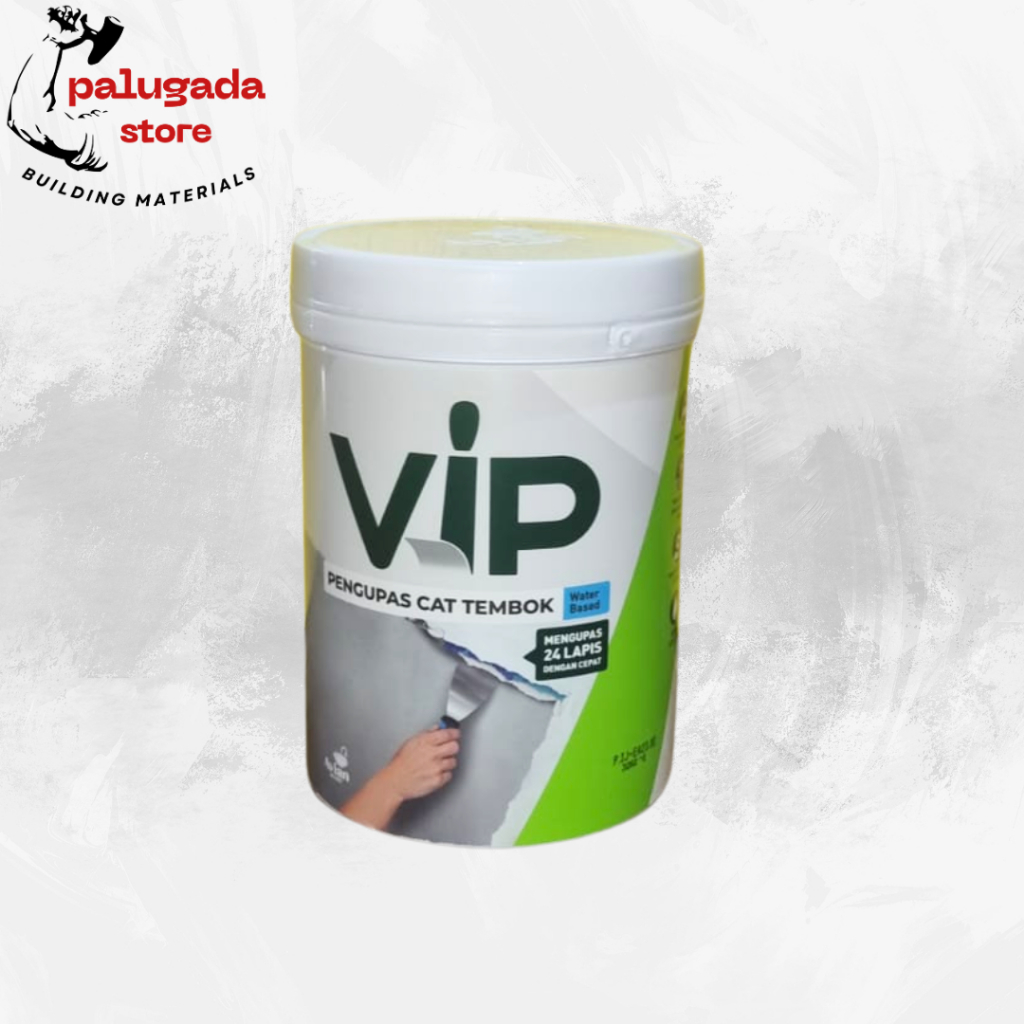 Jual PENGELUPAS CAT TEMBOK VIP WATER BASED PENGUPAS CAT PAINT REMOVER ...
