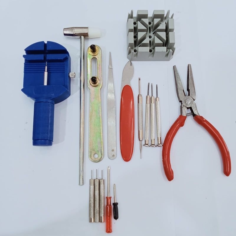 Jual Alat Reparasi Servis Jam Tangan Set 16 Pcs | Shopee Indonesia