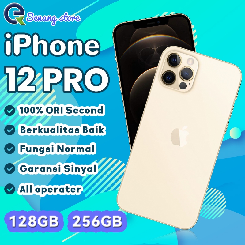 Jual iphone 12 PRO Second 128GB 256GB 3utools 100% ORIGINAL All SIM fullset No Refurb Unlocked ...