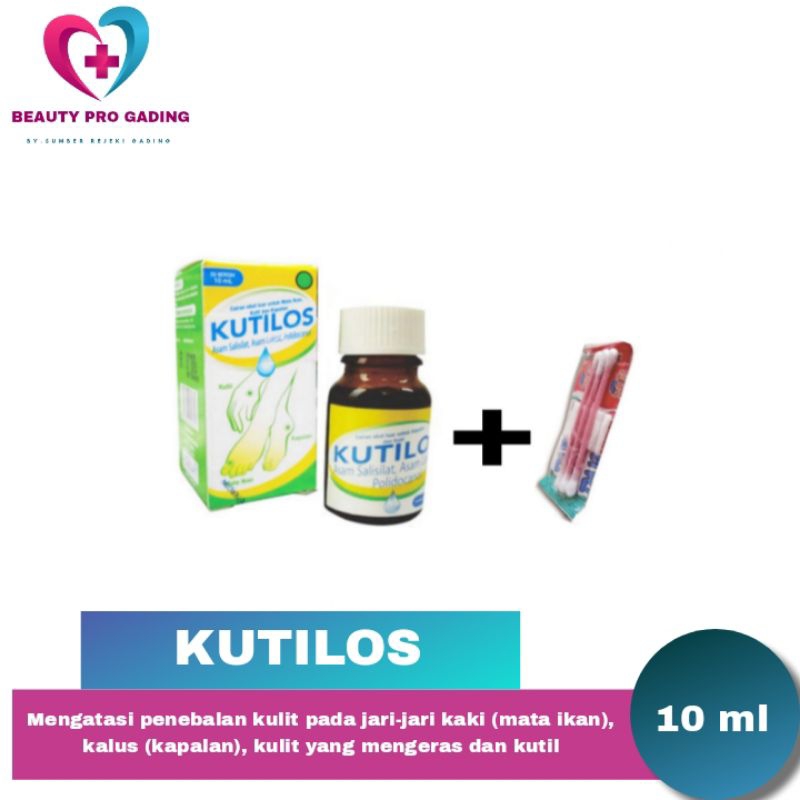 Jual Kutilos 10 ml - Mengatasi penebalan kulit, mata ikan, kapalan ...