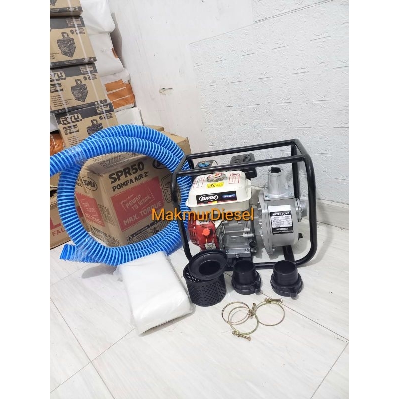 Jual Pompa Air Sawah Irigasi / Alkon 3inch SUPRA + Selang Buang ...