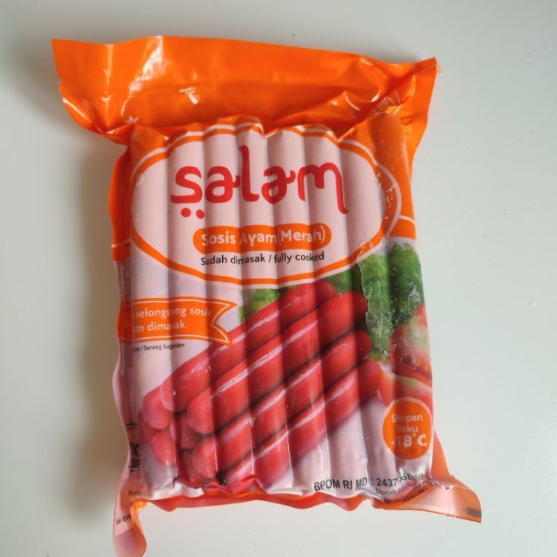 Jual SALAM SOSIS AYAM (MERAH) 500gram | Shopee Indonesia
