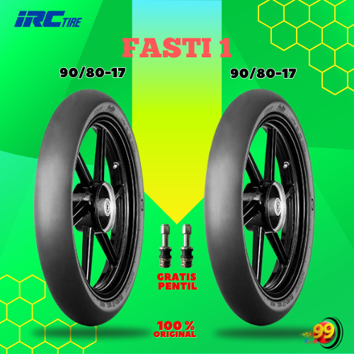 Jual Paket Ban Motor SLICK RACING COMPOUND IRC FASTI 1 90/80 - 90/80 ...