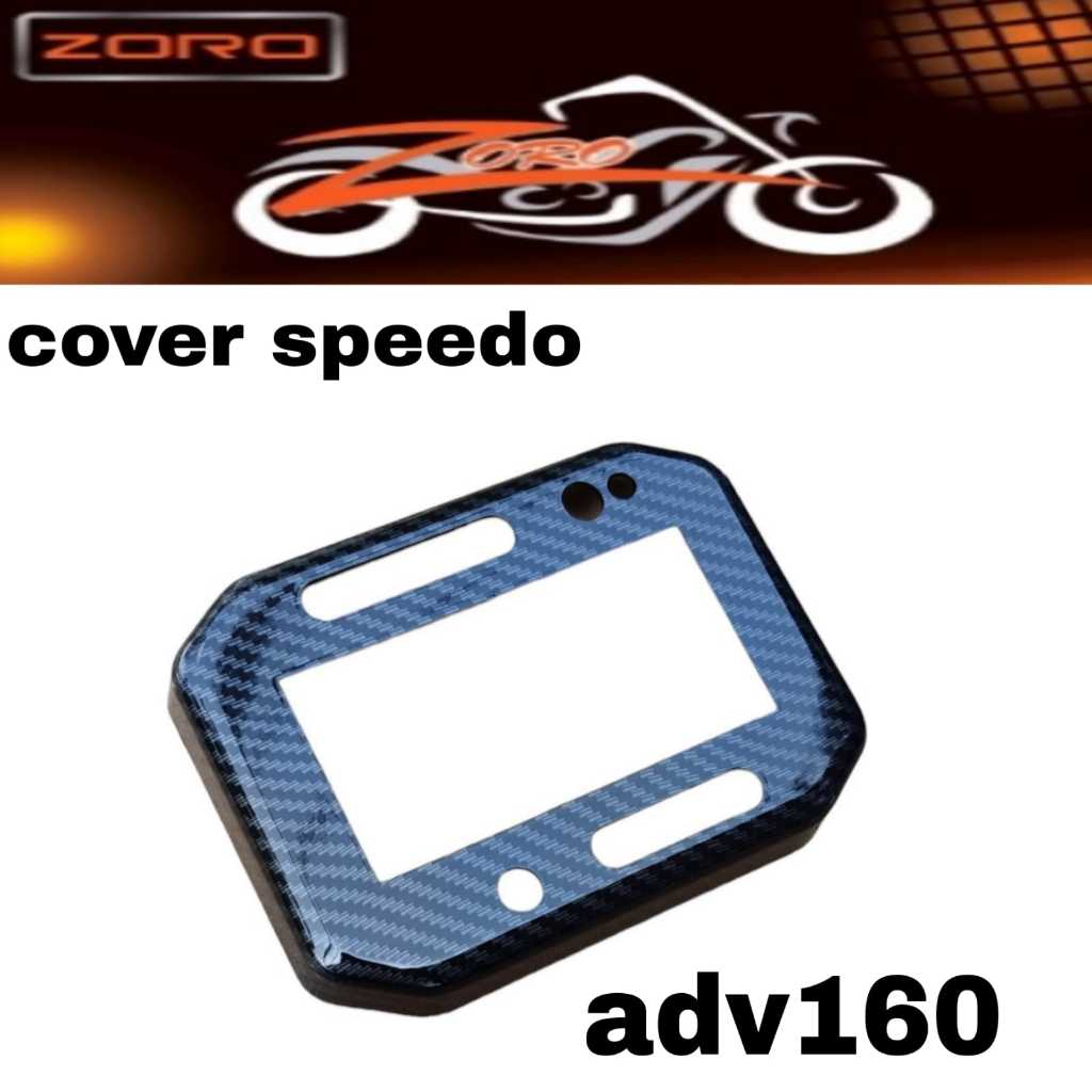 Jual COVER GARNISH SPEEDOMETER ADV 160 NEW CARBON ZORO | Shopee Indonesia