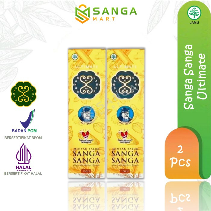 Jual Sanga Sanga - Bundling Isi 2 Pcs Ultimate Classic Kemasana 100 Ml ...