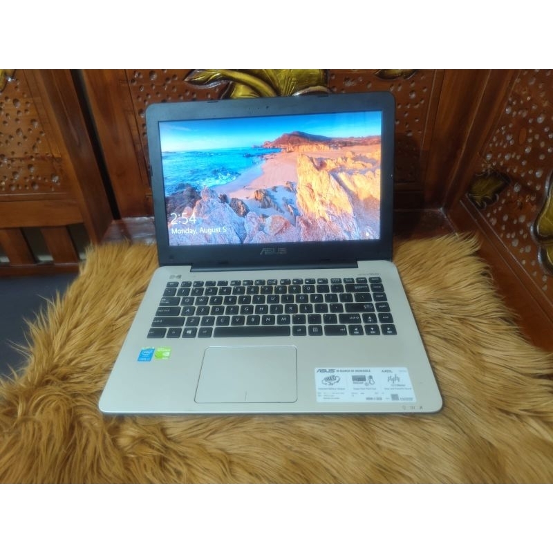 Jual Laptop Asus X455L Ram 8gb SSD 128gb core I5 gen5 Double VGA siap pakai | Shopee Indonesia