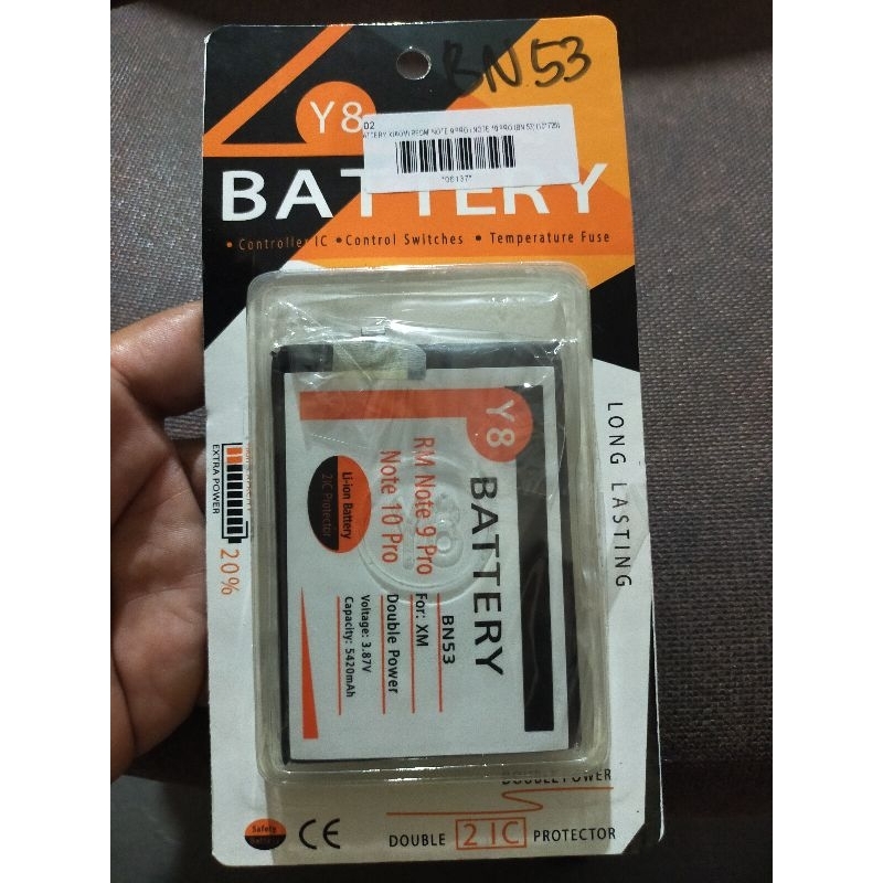 Jual Baterai Redmi Note 9 pro - Note 10 Pro BN53 Double power | Shopee Indonesia