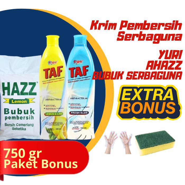 Jual Super Kifa HAZZ Bubuk Pembersih SERBAGUNA 550gr Kerak Kamar Mandi ...