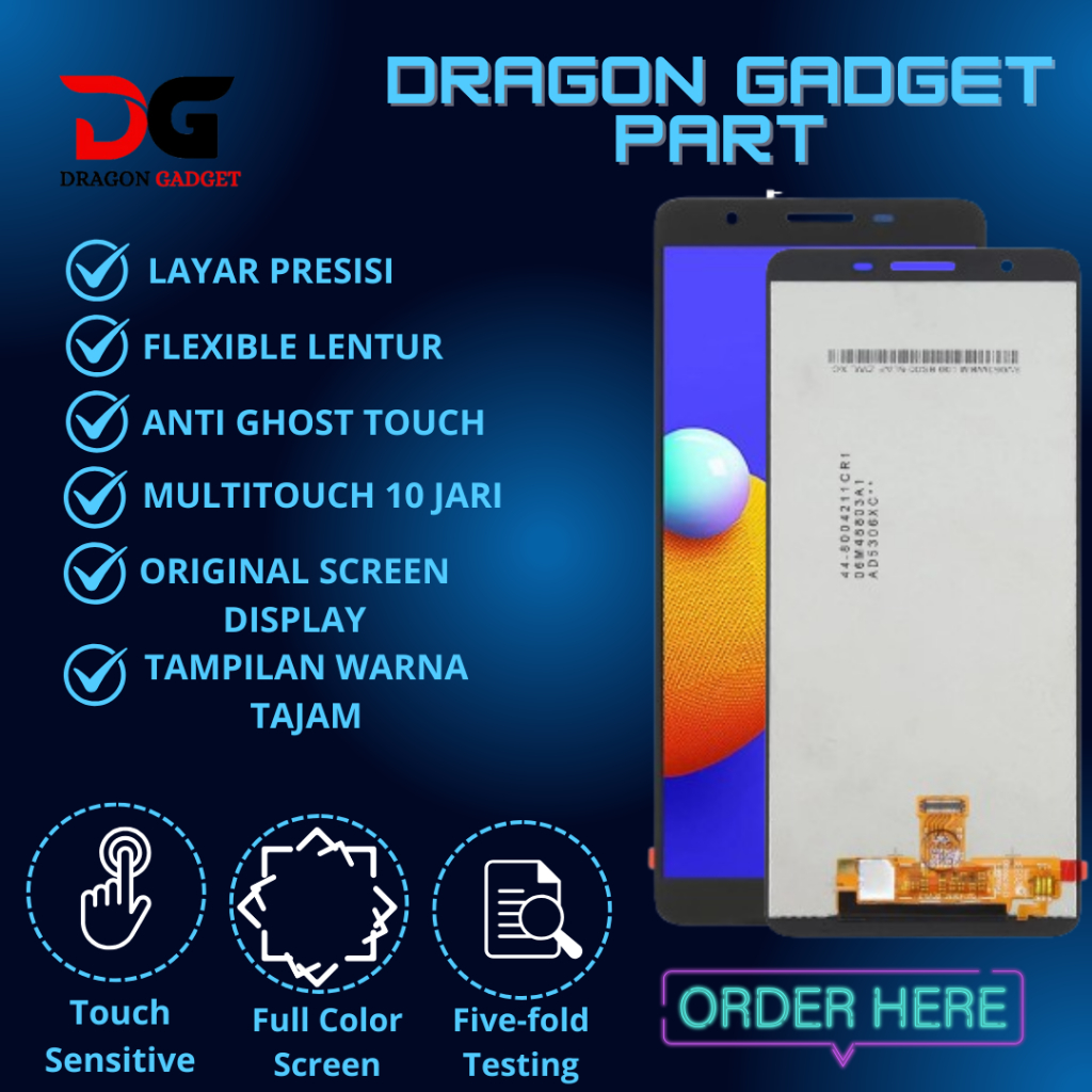 Jual LCD TOUCHSCREEN SAMSUNG A013 / A01 CORE BLACK FULLSET ORIGINAL | Shopee Indonesia