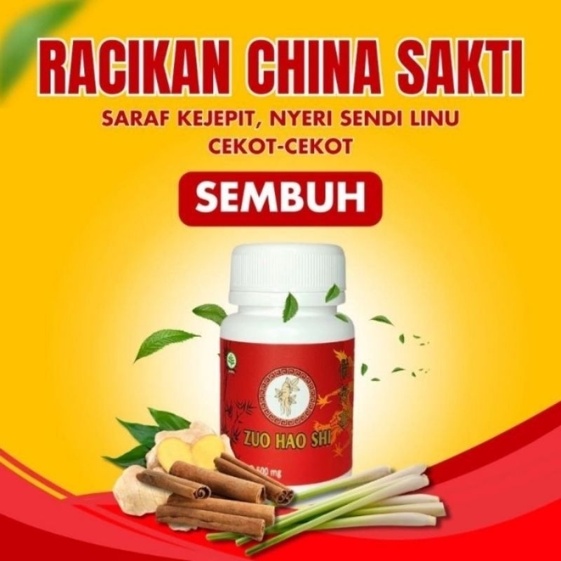 Jual Zuo Hao Shi Obat Herbal China Ampuh Atasi Saraf Kejepit, Nyeri ...