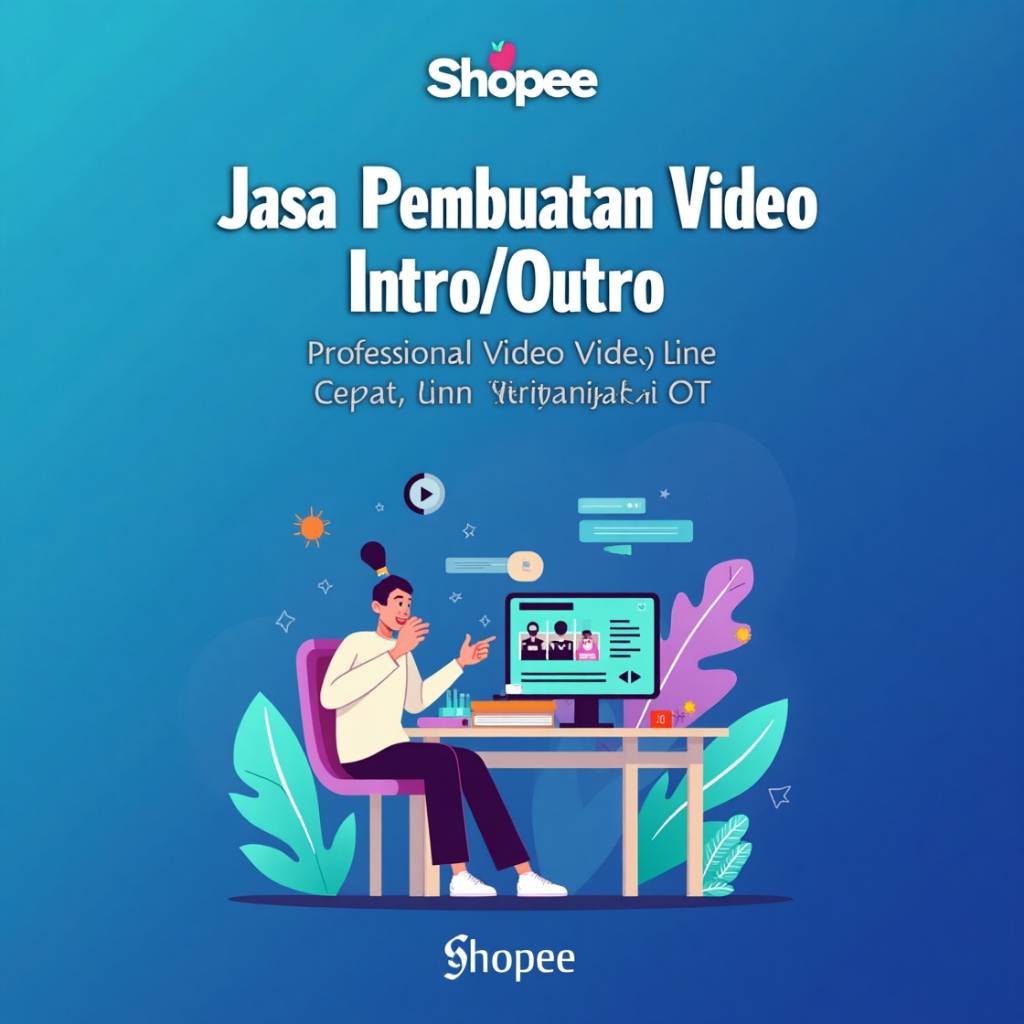 Jual Jasa Pembuatan Video Intro / Opening / Outro / Closing dengan Logomu Sendiri | Shopee Indonesia