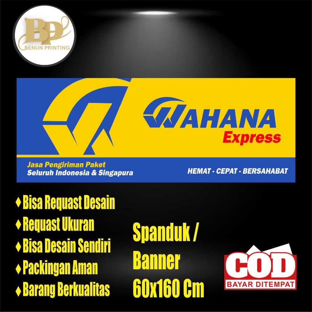 Jual Spanduk banner 160x60 Cm Wahana Expres Bisa Request Desain.jpg ...