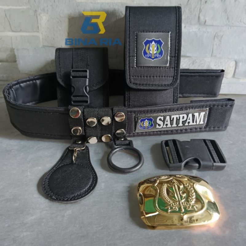 Jual Kopel satpam lengkap sabuk satpam lengkap | Shopee Indonesia