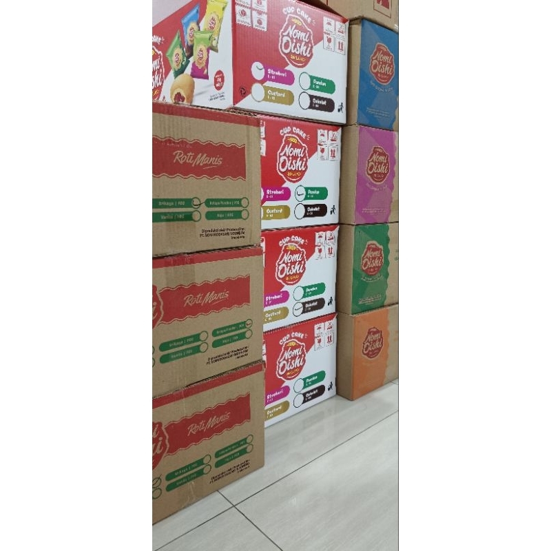 Jual ROTI MANIS NOMI OISHI 1 dus isi 60pcs | Shopee Indonesia
