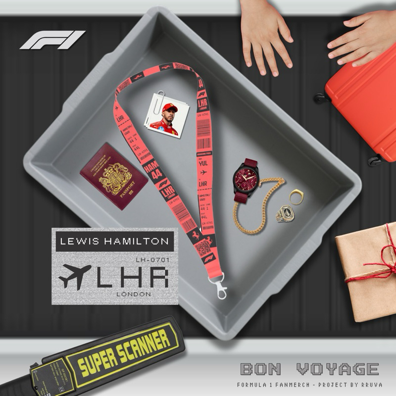 Jual [READY] F1 Lanyard Merchandise Formula 1 Fanmerch Gantungan ID ...