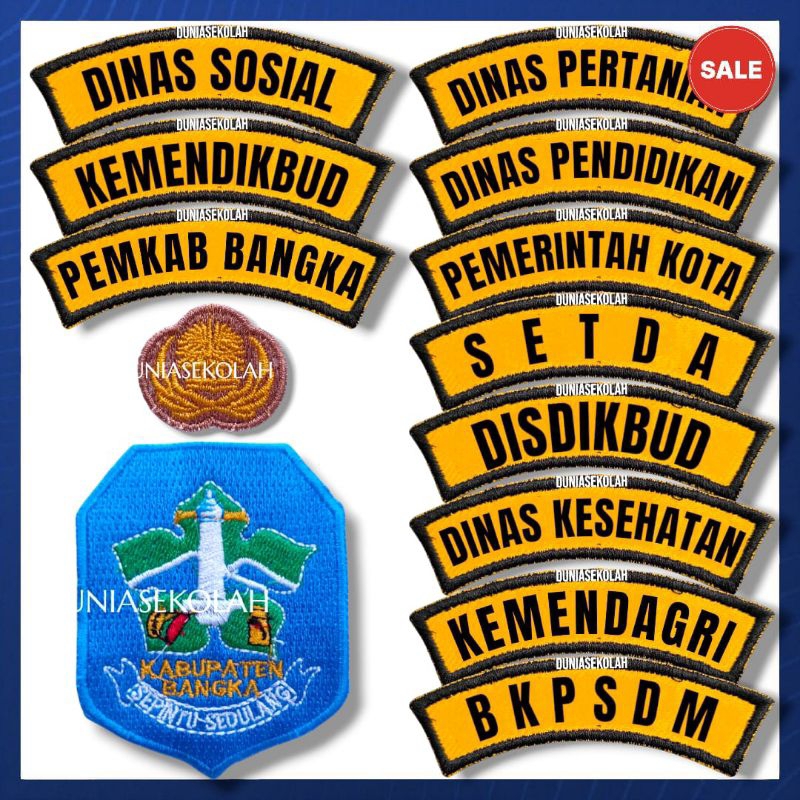 Jual Logo Lambang Atribut Pemerintah Kabupaten Bangka Belitung Pemkab ...