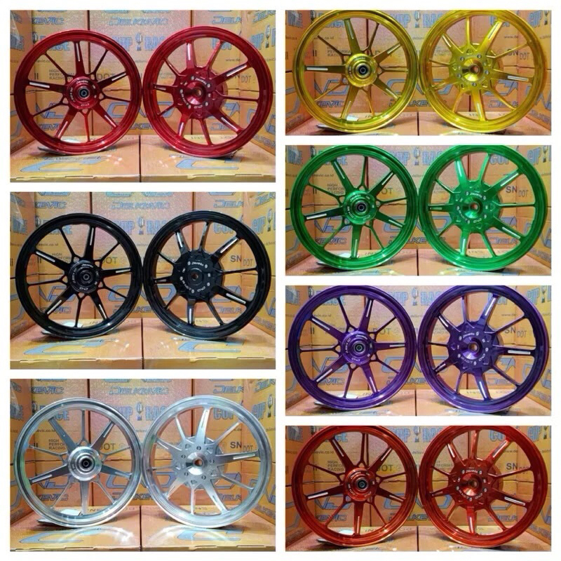 Jual Velg Racing Palang Matahari Delkevic DND X Speed / Xspeed 185 215 ...